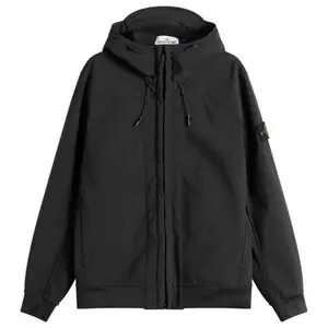 Stone Island Soft Shell-r Hooded Jacket