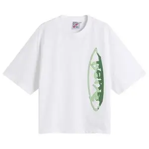 BENE CULTURE Hindi Surf T-shirt - White