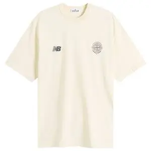 Stone Island X New Balance T-shirt - Ivory
