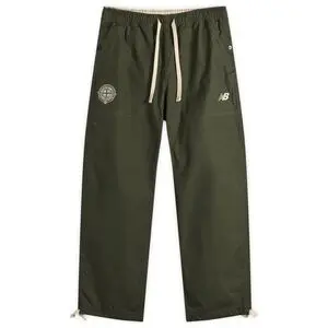 Stone Island X New Balance Loose Reversible Pants - Juniper