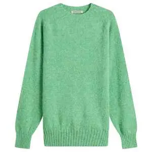 You Must Create Suedehead Crew Neck Jumper - Green