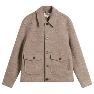 WAX LONDON Newgate Melange Wool Jacket
