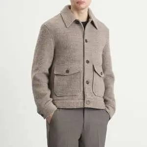 WAX LONDON Newgate Melange Wool Jacket