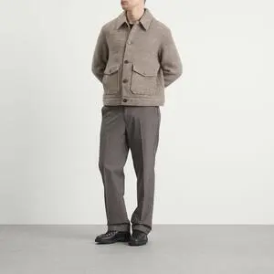 WAX LONDON Newgate Melange Wool Jacket