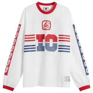 ICECREAM Moto Ls Mesh Shirt - White