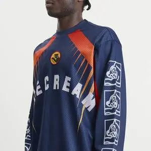 ICECREAM Moto Racer Long Sleeve Mesh Shirt