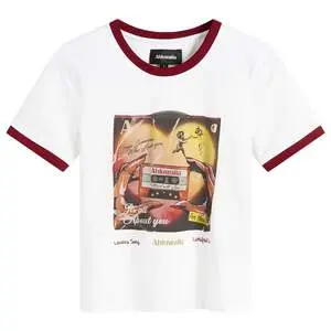 Ahluwalia Vinyl Baby T-shirt - White