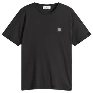 Stone Island Patch Logo T-shirt - Black