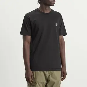 Stone Island Patch Logo T-shirt - Black
