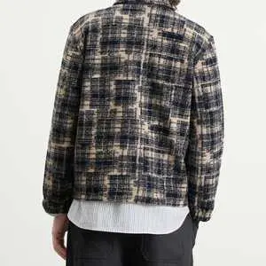 Universal Works Patch Check Fleece Rams Jacket