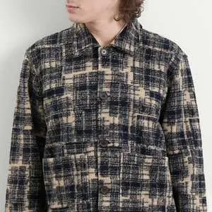 Universal Works Patch Check Fleece Rams Jacket