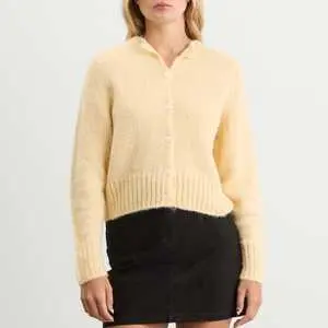 NOTHING WRITTEN Alpaca Knit Cardigan