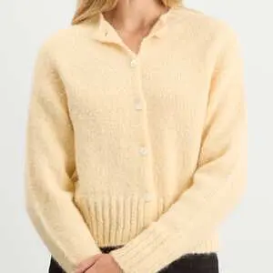 NOTHING WRITTEN Alpaca Knit Cardigan