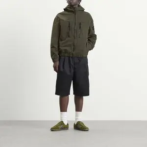 Stone Island Organic Cotton Ripstop Hooded Jacket