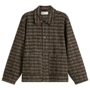 Universal Works Jacquard Knit Rams Jacket - Brown