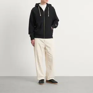 Champion Reverse Weave Fleece Zip Hoodie - Black