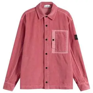 Stone Island Organic Cotton Corduroy Overshirt