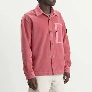 Stone Island Organic Cotton Corduroy Overshirt