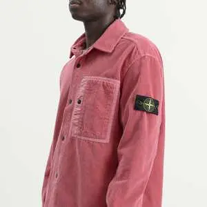 Stone Island Organic Cotton Corduroy Overshirt