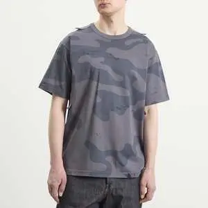 Stone Island Camouflage T-shirt - Blue Grey