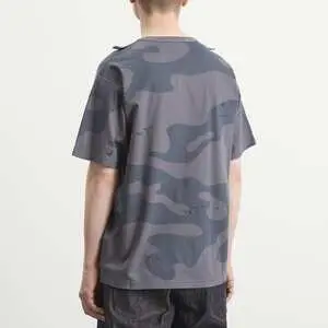 Stone Island Camouflage T-shirt - Blue Grey