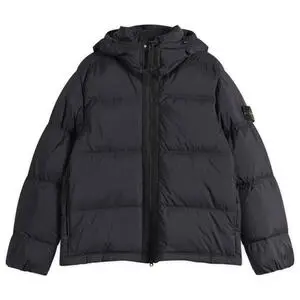 Stone Island Matt Ripstop Cordura Down Jacket - Black