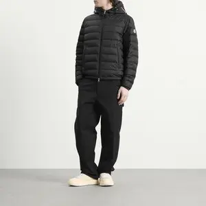 Moncler Vermeille Airsoft Jacket With Down Insulation And Tricolour Detailing