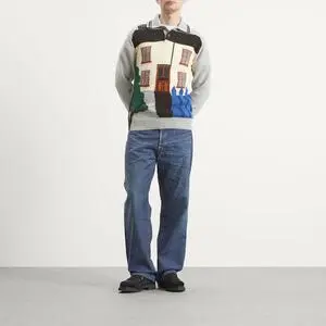Junya Watanabe Intarsia Jacquard Jumper
