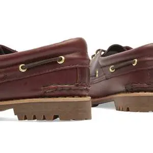 Timberland Noreen Authentic Leather Boat Shoe - Rootbeer