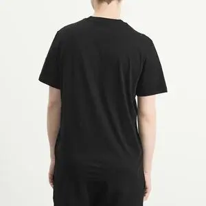 Moncler Stripe Logo Short Sleeve T-shirt - Black