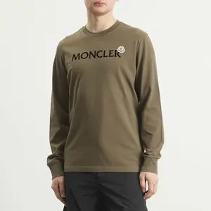 Moncler Long Sleeve Cotton T-shirt