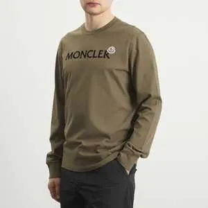 Moncler Long Sleeve Cotton T-shirt