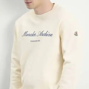 Moncler Archive Embroidered Logo Sweatshirt