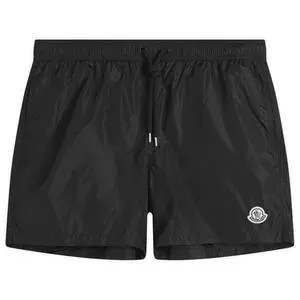 Moncler Nylon Swim Shorts - Black