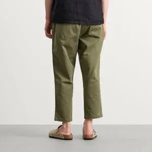 Universal Works Twill Hi Water Trouser - Light Olive