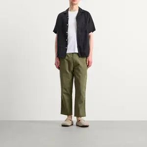 Universal Works Twill Hi Water Trouser - Light Olive