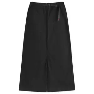 Gramicci Long Baker Midi Skirt - Black