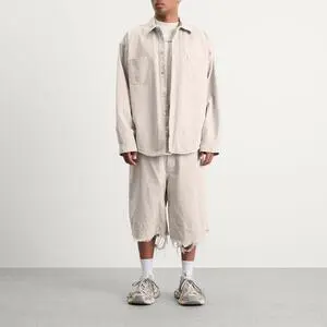Balenciaga Heavy Cotton Workwear Cargo Shorts