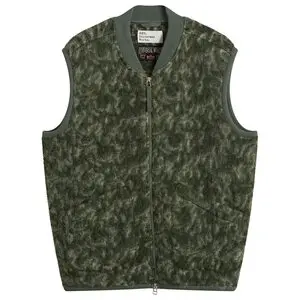 Universal Works End. X Snug Gilet - Olive
