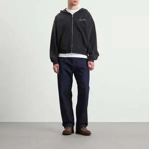 SNDYS. Zip Hoodie In | Size: | 100% Cotton | End Clothing - Black