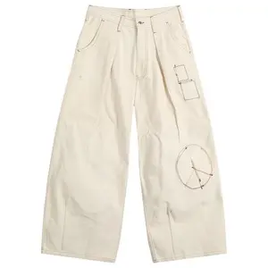 STORY MFG. Hand Appliqué Wide Leg Trousers