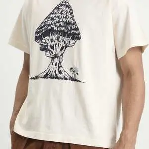 STORY MFG. Hand Embroidered Grateful T-shirt