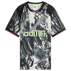Adidas Archive All Over Print Jersey - Grey