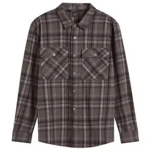 Ksubi Snakebite Check Overshirt - Grey