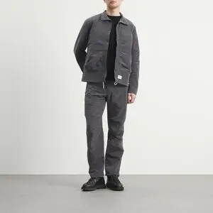 RANRA Epitome Shiny Nylon Overshirt - Peat