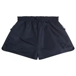 Cecilie Bahnsen Colette Shorts In Technical Nylon - Navy