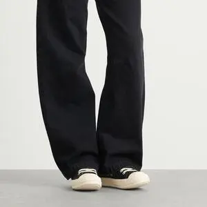 Rick Owens Leather Low Sneakers