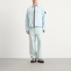 Stone Island Denim Research Ultra Bleached Denim Jacket