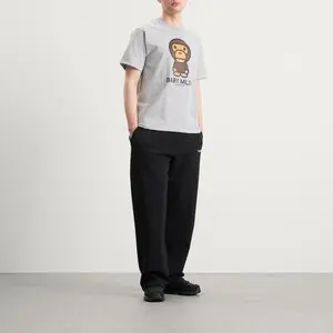 A BATHING APE Baby Milo Graphic T-shirt - Grey