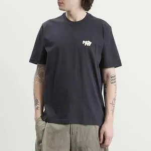 Nn07 Adam Twin Needle Embroidered T-shirt